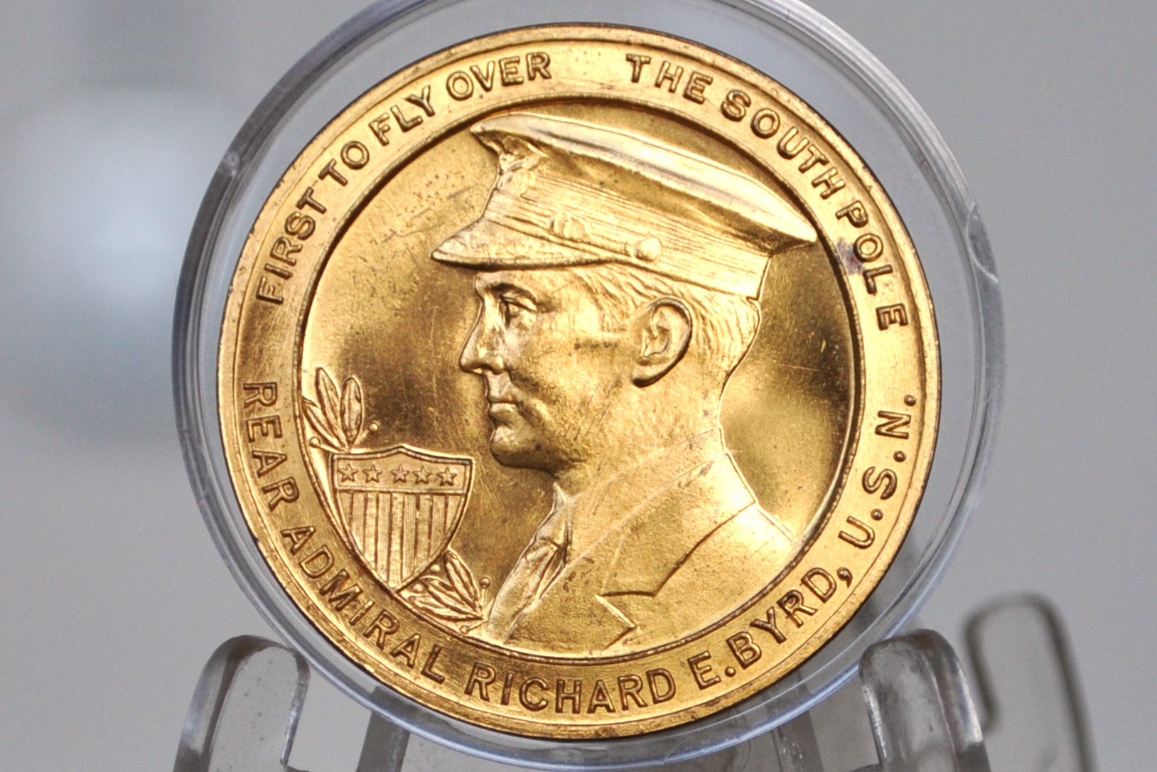 1928-1930 Admiral Byrd S. Pole Expedition Token - South Pole token com ...