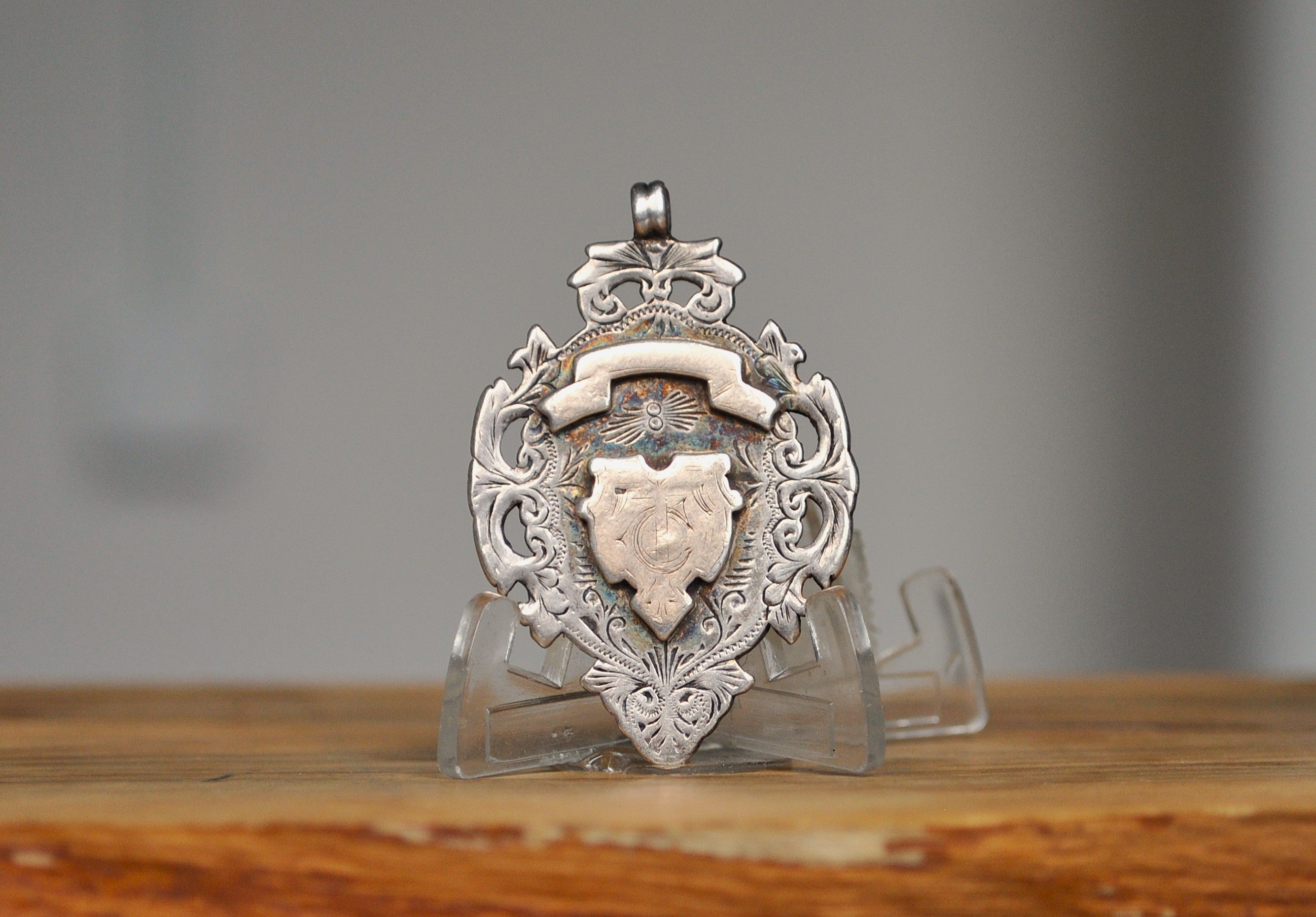 Antique 1897-1898 Vauxhall Rangers Football Club Midfielder Award Meda ...