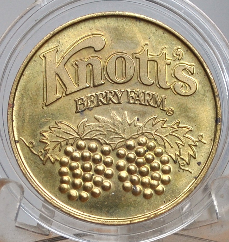 Knott's Berry Farm Souvenir Token - Souvenir From Knott's Berry Farm A ...
