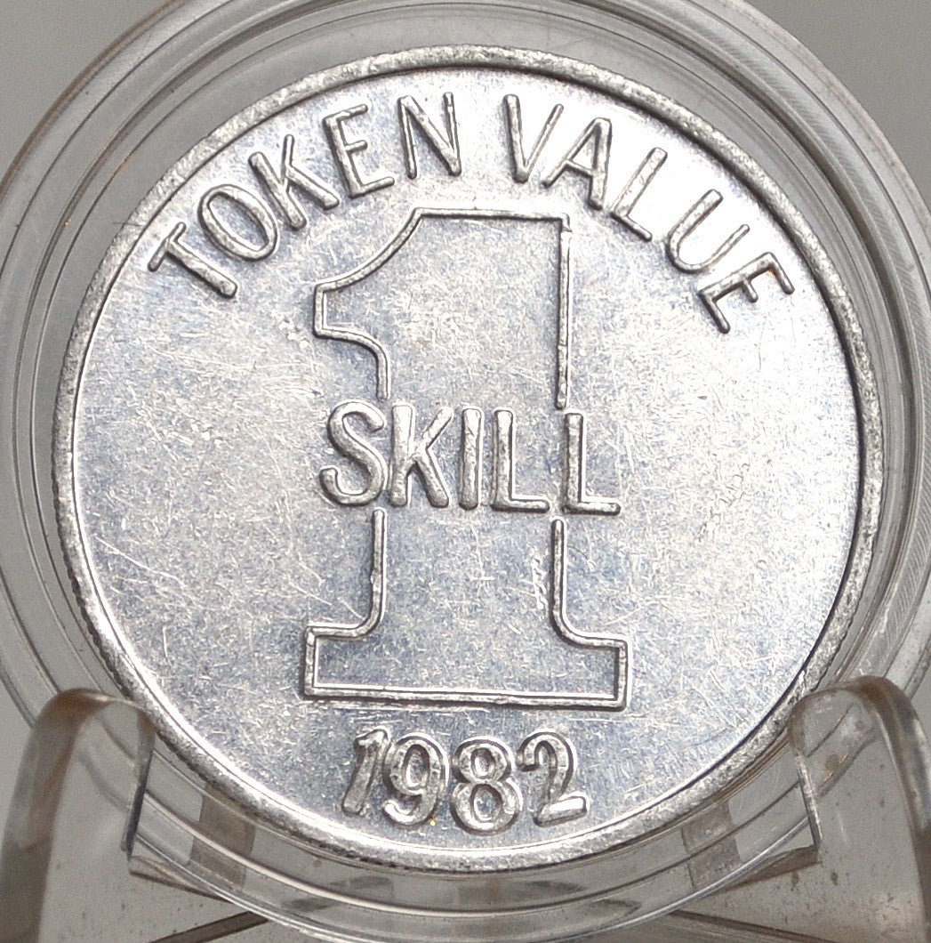 1982 Six Flags Great Adventure Skill Token - 1980s Great Adventure/Six ...