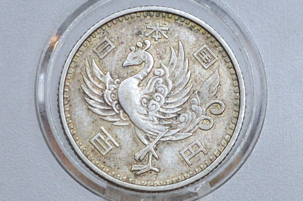 1958 Japan Silver 100 Sen - XF Condition - Japanese Silver Coin - Show ...