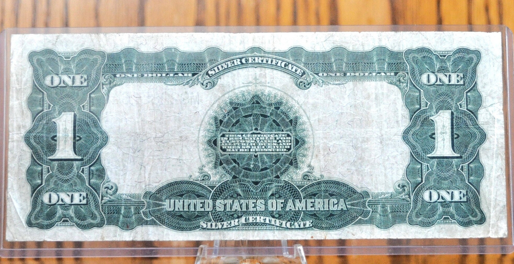 1899 1 Dollar Silver Cert. Black Eagle Fr#228 - F (Fine) Grade/Conditi ...