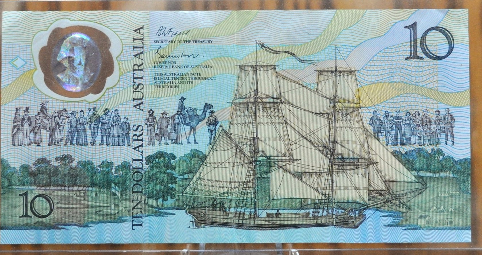 1988 Australia 10 Dollar Banknote - Bicentennial Commemorative Issue ...