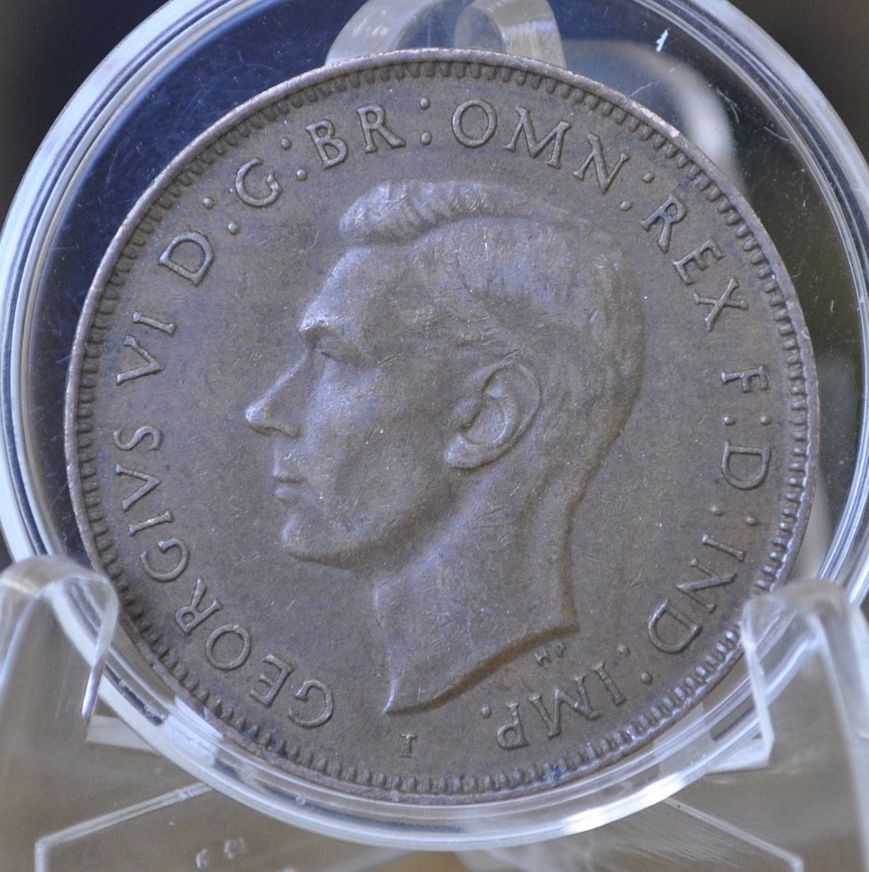 1943 Australia One Half Penny Australia - Great Condition / Detail - K ...